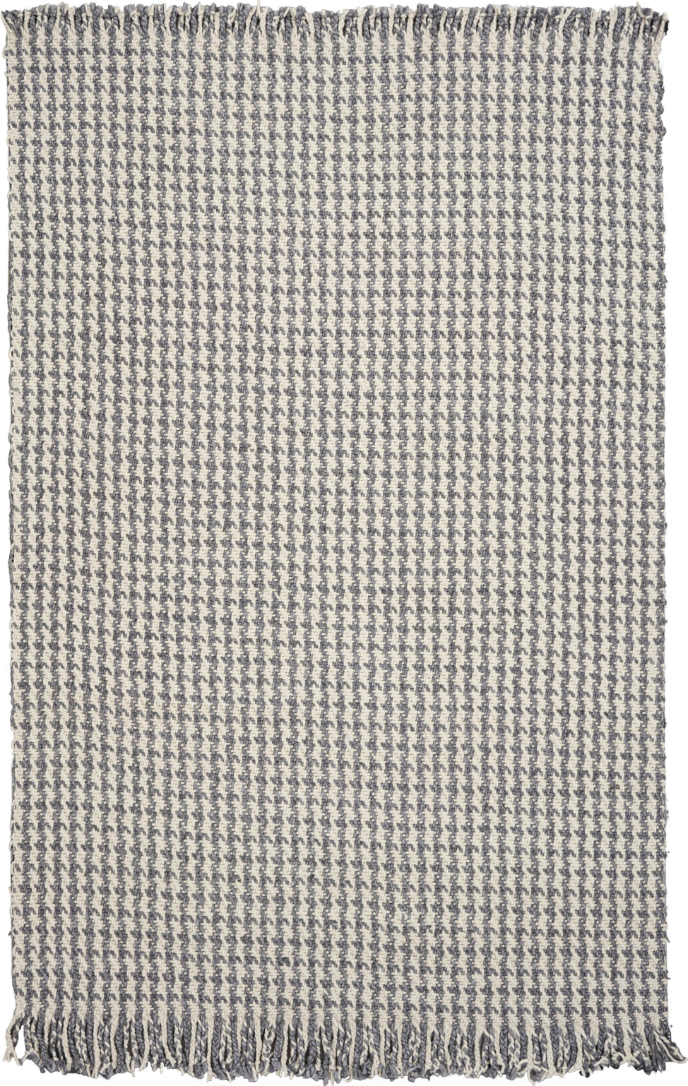 KAS Maui 1342 Ivory/Grey Houndstooth Area Rug – Incredible Rugs and Decor