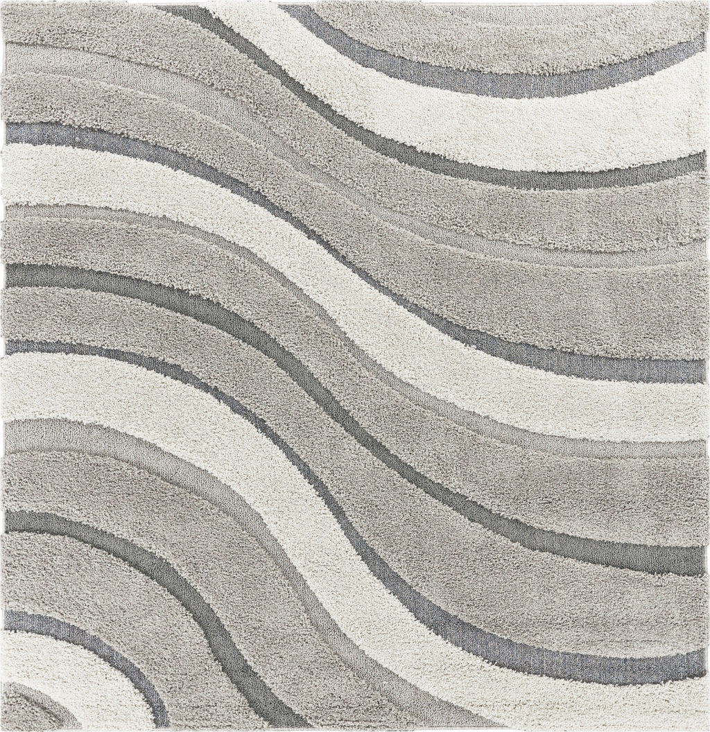 KAS Monterrey 6911 Grey Waves Area Rug – Incredible Rugs and Decor