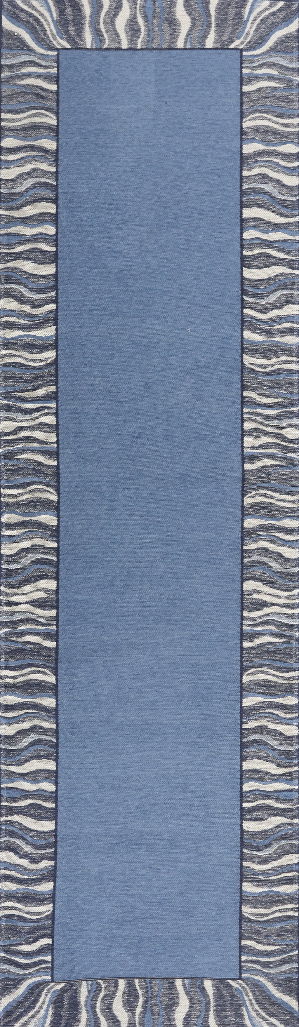 KAS Retreat 128 Denim Blue Waves Area Rug – Incredible Rugs and Decor