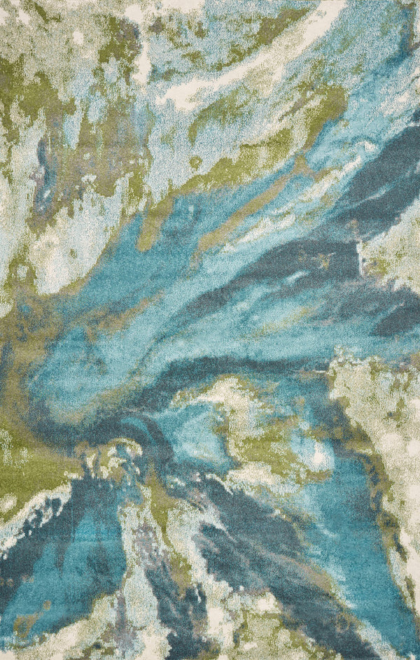 KAS Watercolors 6234 Teal Abstract Area Rug – Incredible Rugs and Decor