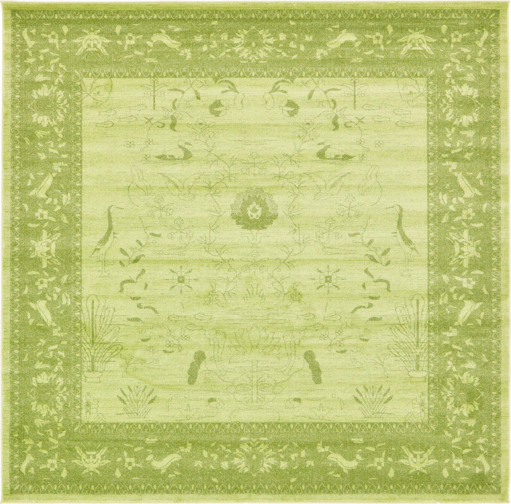 Unique Loom La Jolla T-8636 Light Green Area Rug – Incredible Rugs and ...