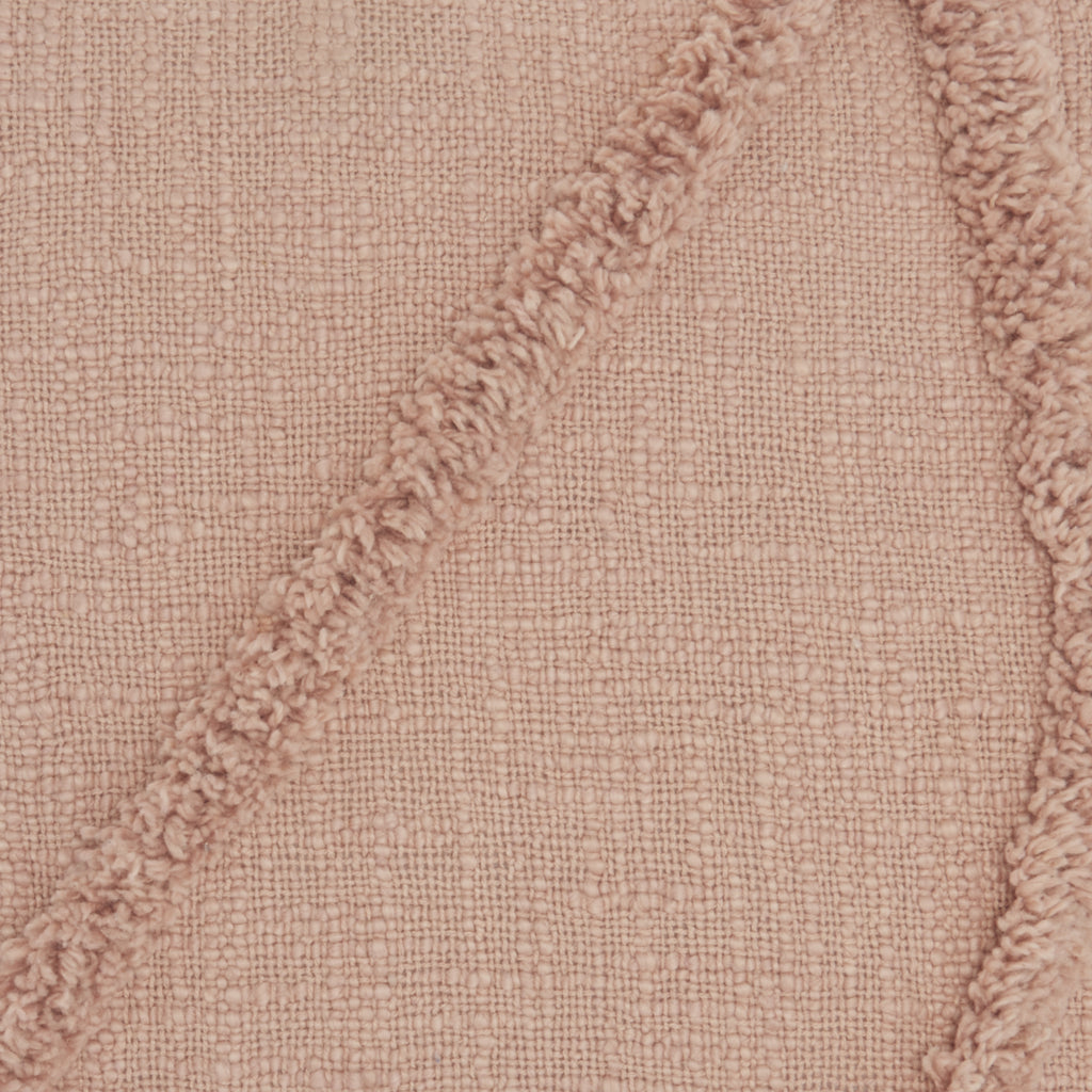 Nourison Life Styles Distressed Diamond Blush – Incredible Rugs and Decor