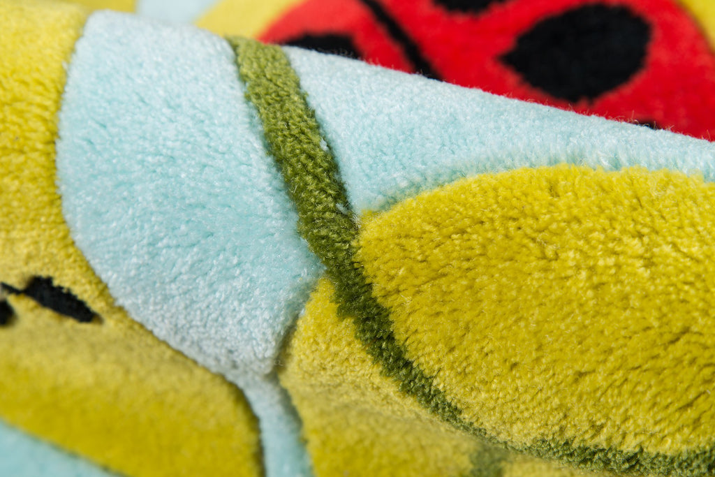 Momeni Lil Mo Whimsy LMJ13 Lady Bug Red Area Rug – Incredible Rugs and ...