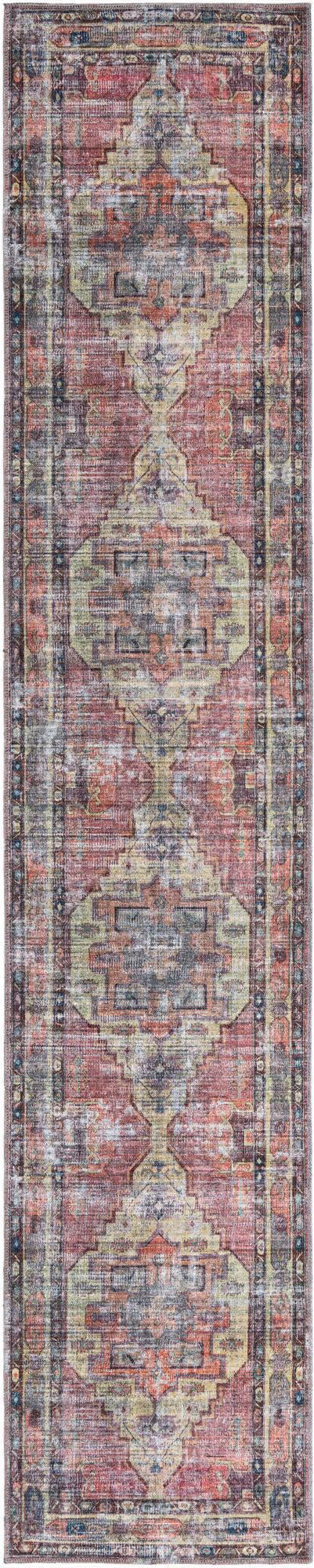 Unique Loom Maahru T-MAHR4 Yellow Pink Area Rug – Incredible Rugs and Decor