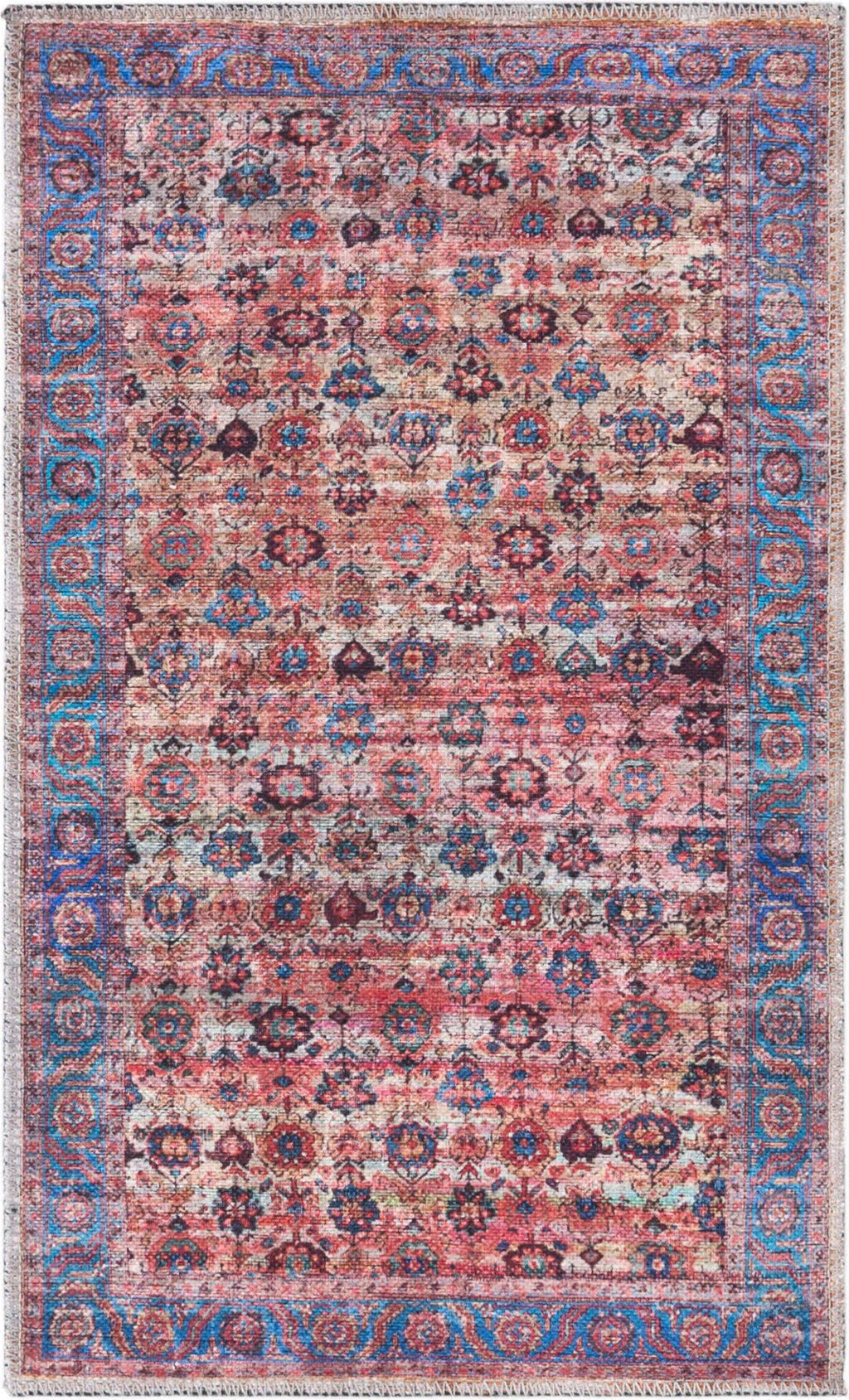 Unique Loom Maahru T-MAHR6 Antique Pink Area Rug – Incredible Rugs and ...