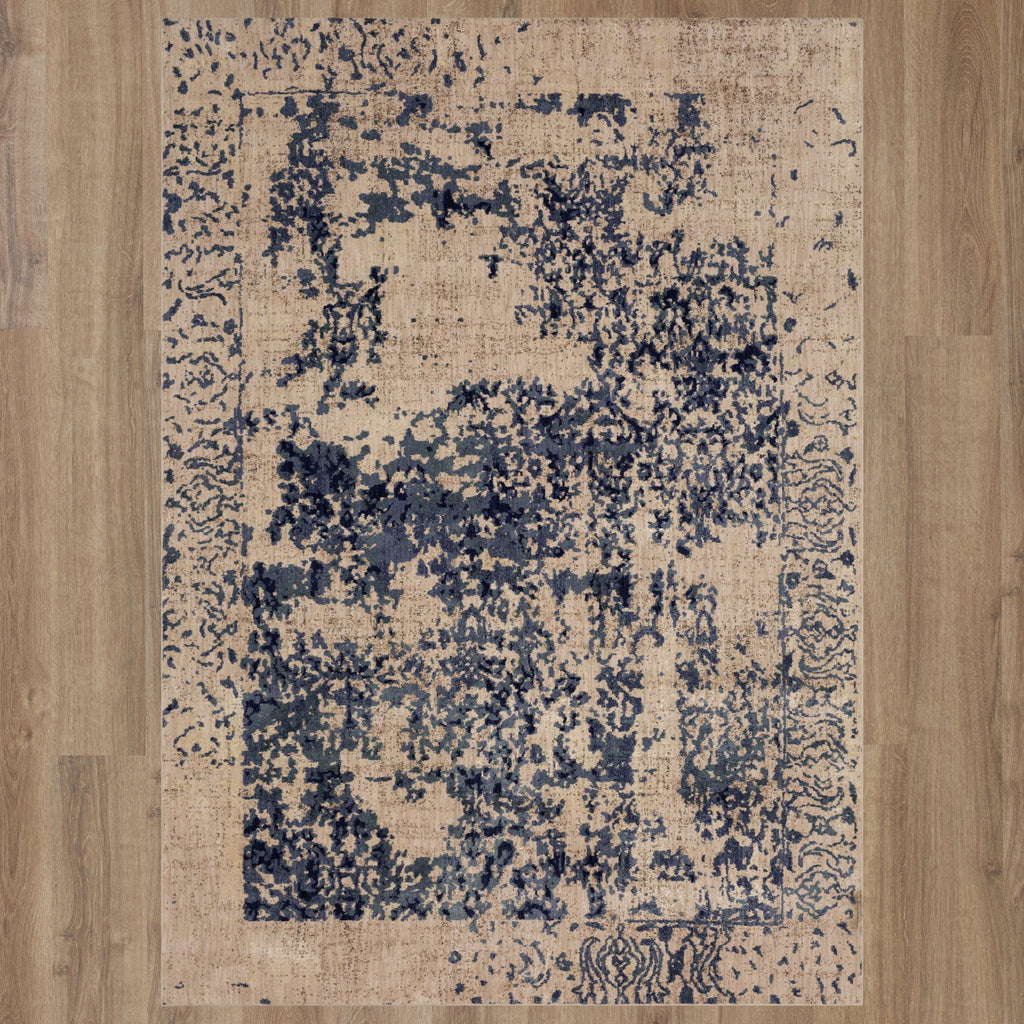Karastan Cosmopolitan Malibu Periwinkle Area Rug by Virginia Langley ...