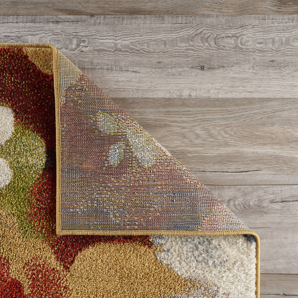 LR Resources Matrix 81157 Terra/Gold Area Rug – Incredible Rugs and Decor