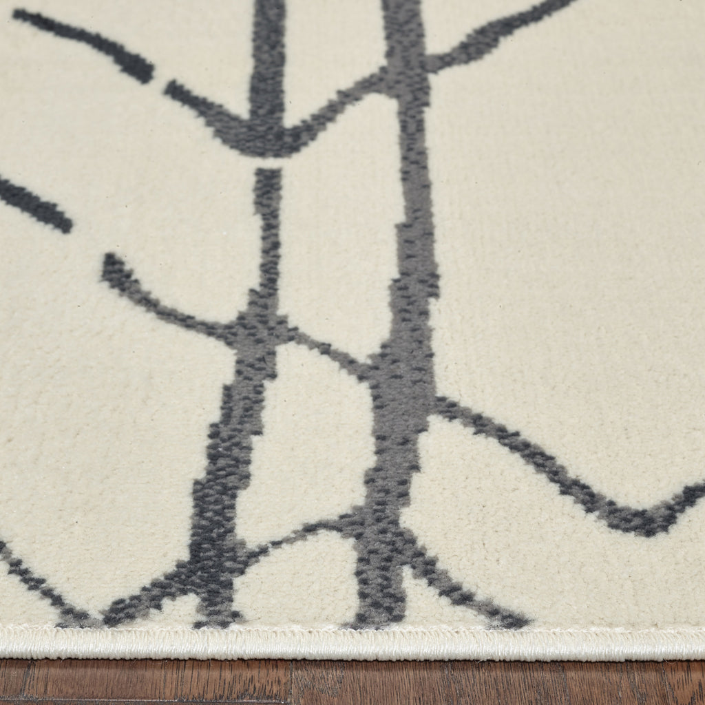 LR Resources Matrix 81200 White/Black Area Rug – Incredible Rugs and Decor