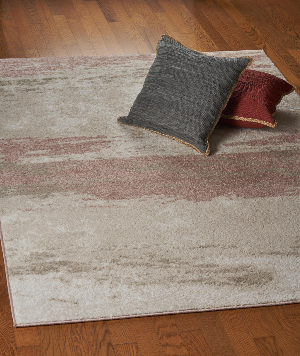 LR Resources Meadow Abstract Blush Brushstroke Area Rug – Incredible ...