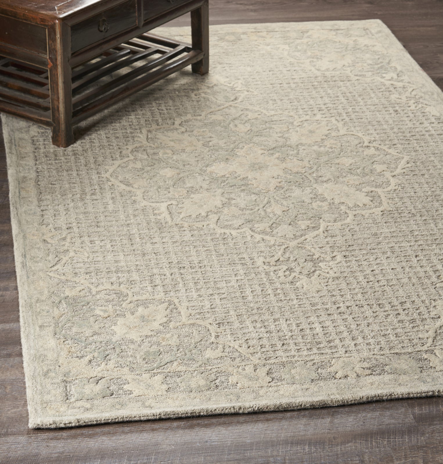 LR Home Modern Traditions Floral Medallion Beige Area Rug – Incredible ...