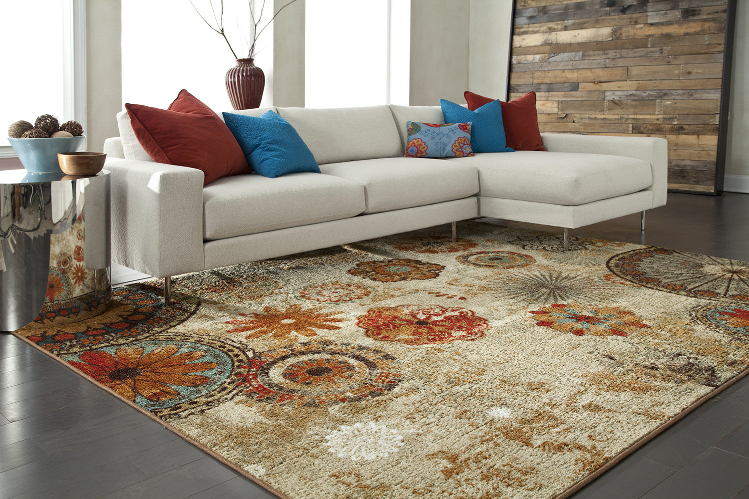 Mohawk Home Strata Caravan Medallion Multi Area Rug – Incredible Rugs ...