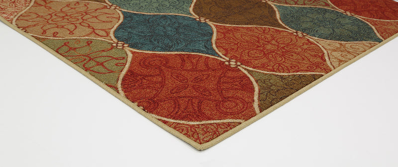 Mohawk Home Soho Riza Tile Fret Multi Area Rug – Incredible Rugs and Decor