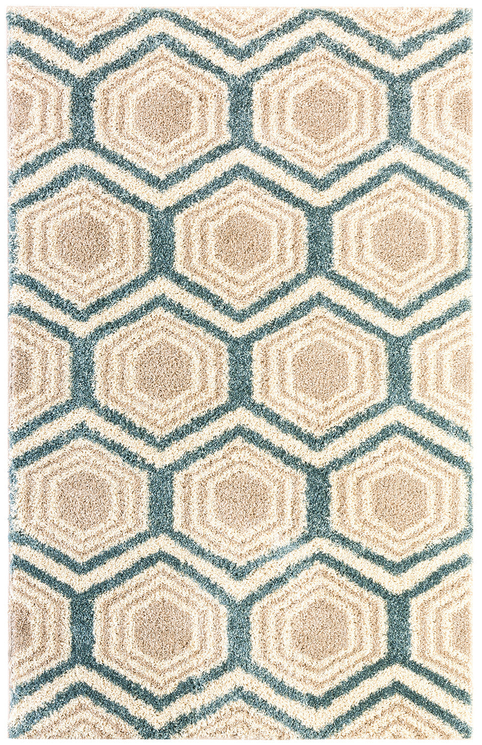 Mohawk Home Huxley Five Forks Bay Blue Area Rug – Incredible Rugs and Decor