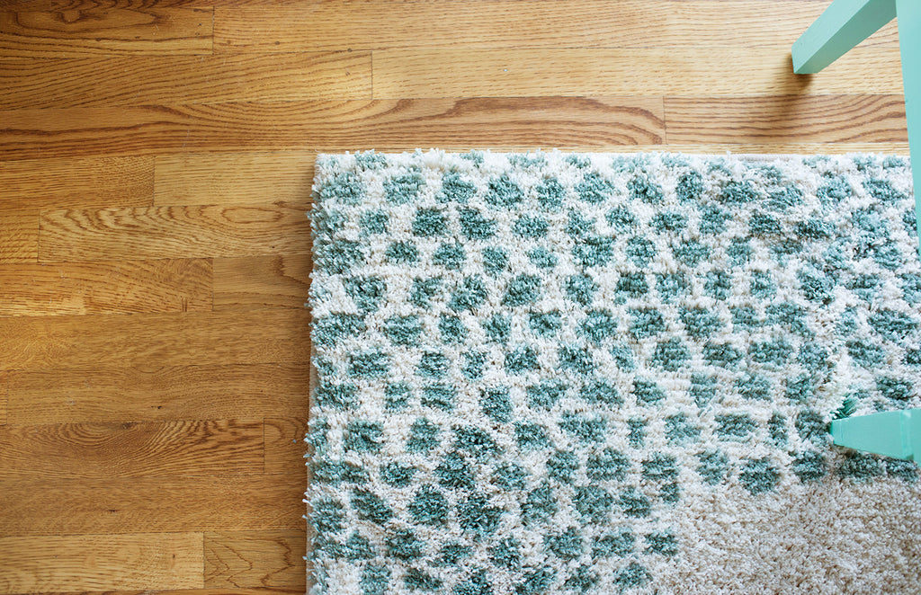 Mohawk Home Laguna Spotted Border Green Area Rug – Incredible Rugs and ...