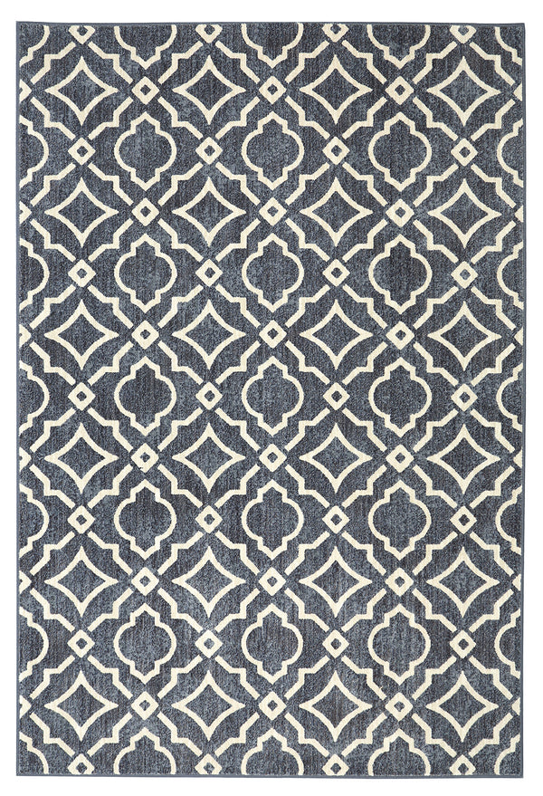 Mohawk Home Studio Carved Tiles Denim Area Rug – Incredible Rugs and Decor