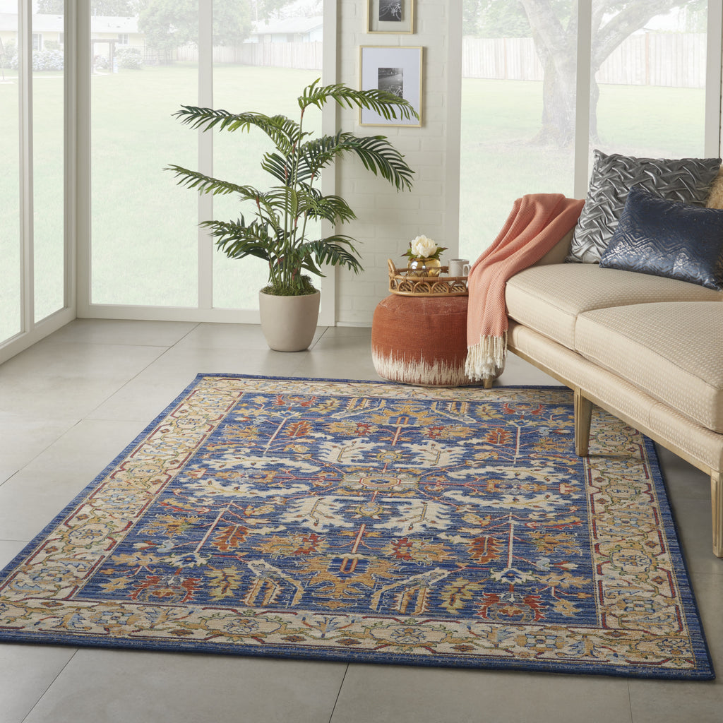 Majestic MST02 Denim Blue Area Rug by Nourison – Incredible Rugs and Decor