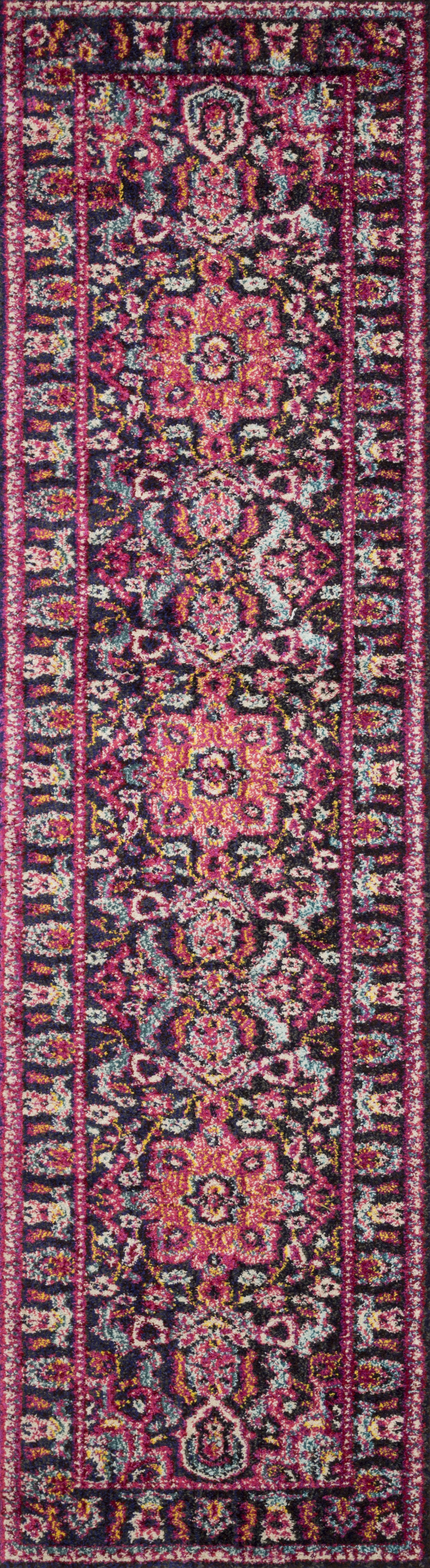 Loloi II Nadia NN-06 Midnight/Pink Area Rug – Incredible Rugs and Decor