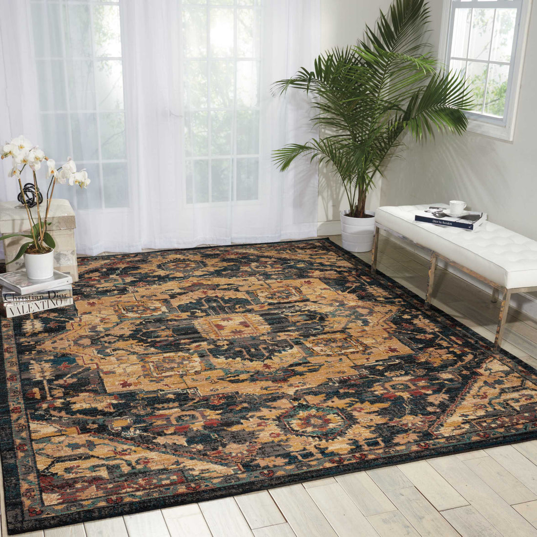 Nourison 2020 NR206 Midnight Area Rug – Incredible Rugs and Decor
