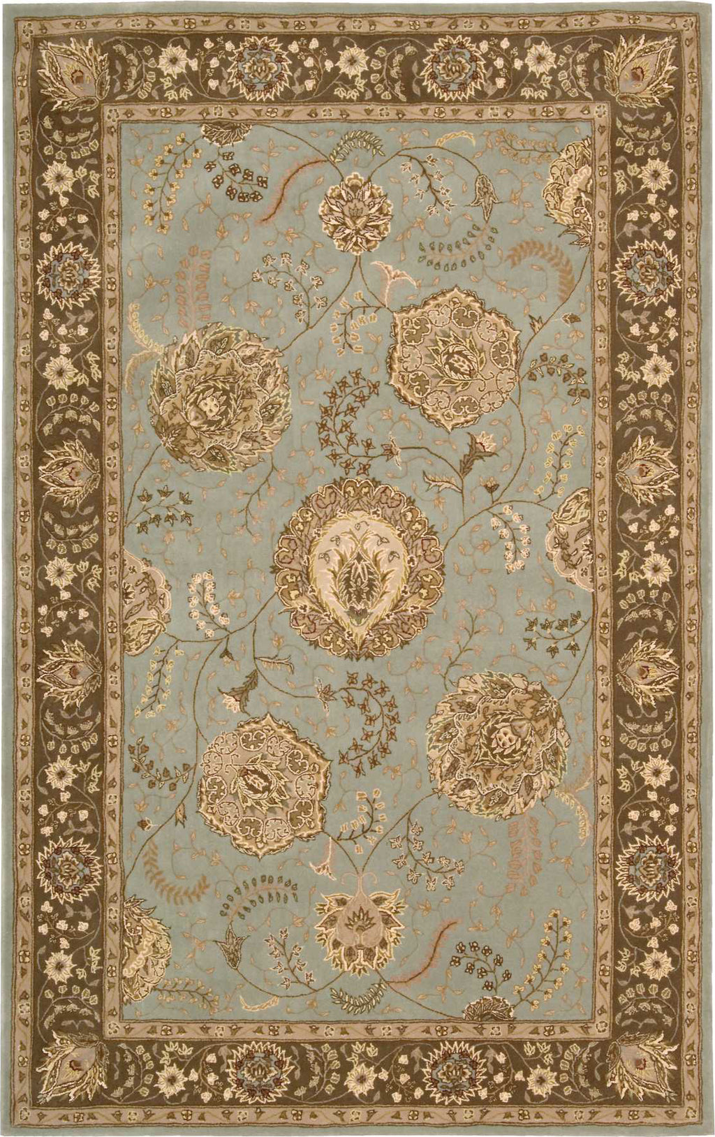 Nourison 2000 2234 Blue Area Rug – Incredible Rugs and Decor