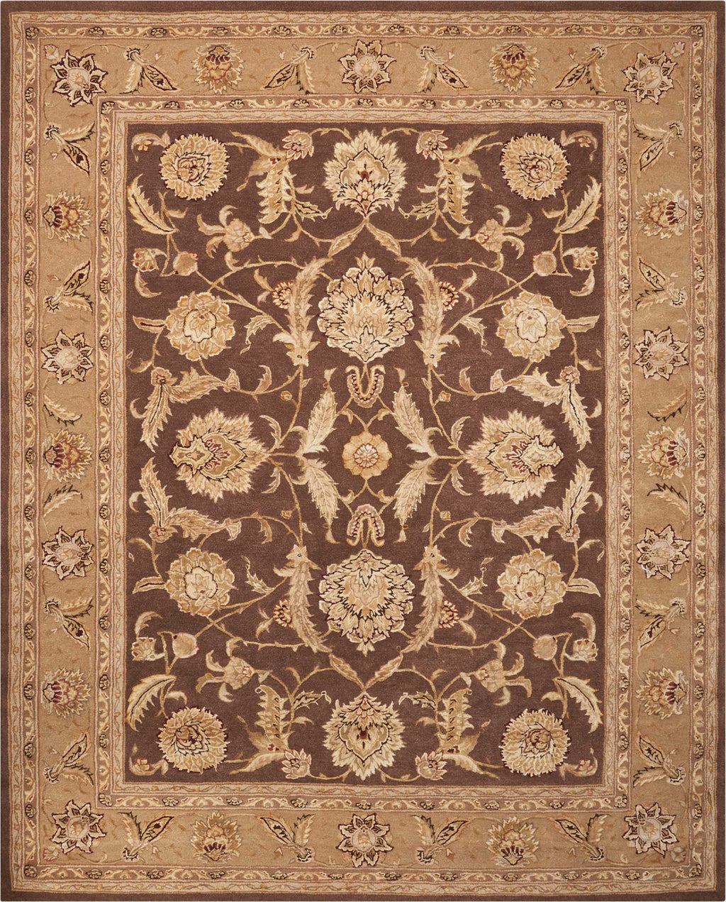 Nourison 3000 3101 Brown Area Rug – Incredible Rugs and Decor
