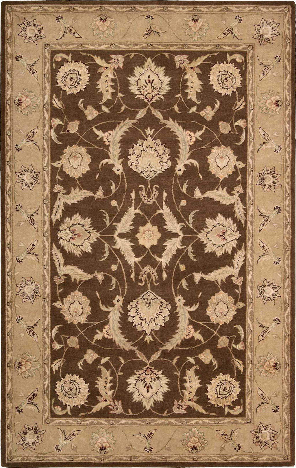 Nourison 3000 3101 Brown Area Rug – Incredible Rugs and Decor