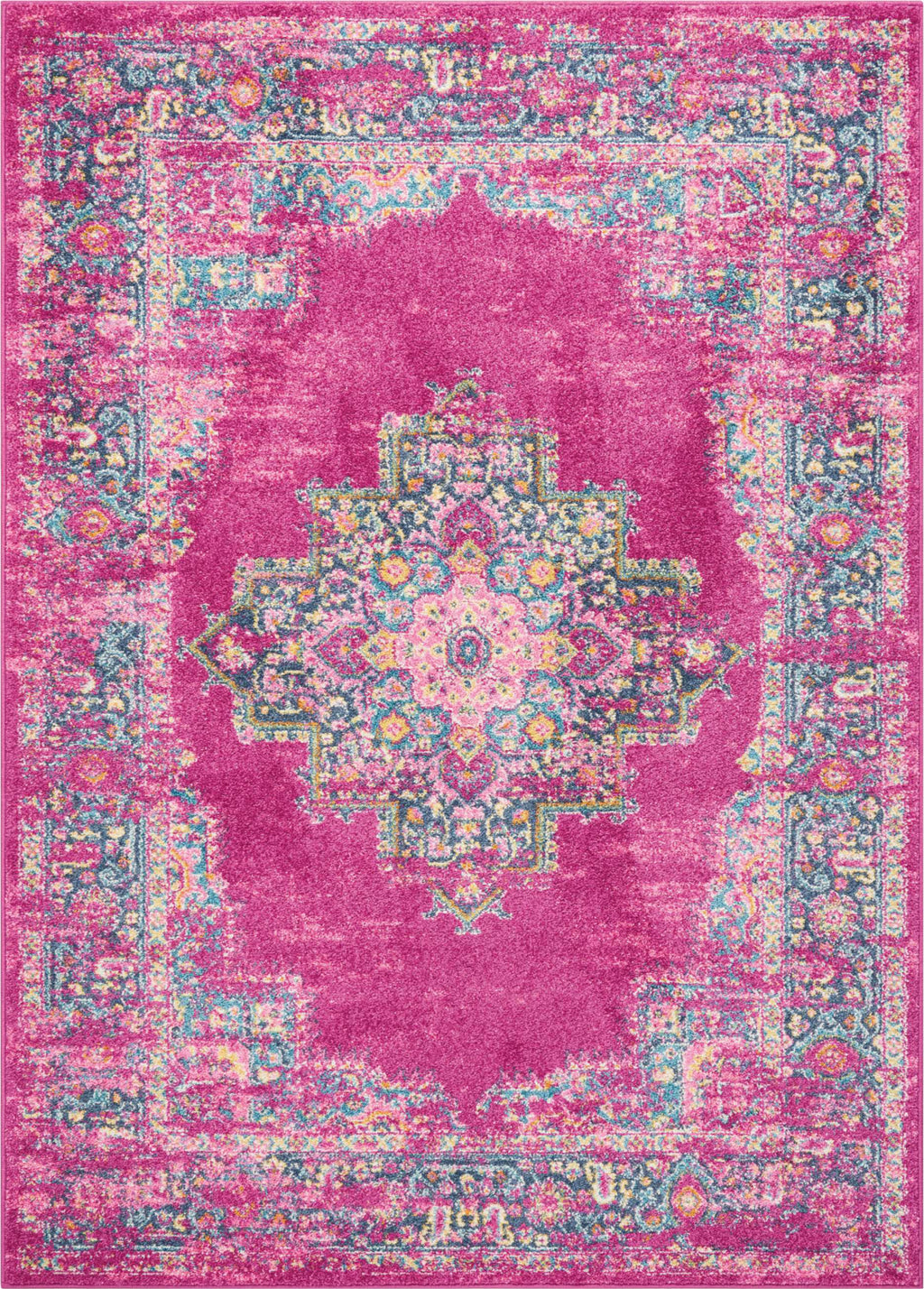 Nourison Passion PSN03 Fuchsia Area Rug – Incredible Rugs and Decor