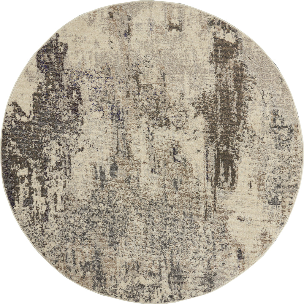 Celestial CES02 Ivory/Grey Area Rug by Nourison – Incredible Rugs and Decor