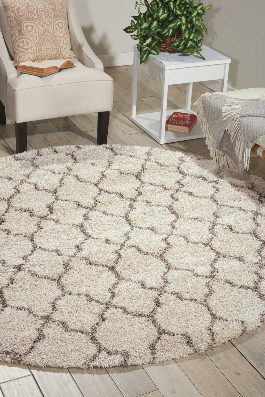 Nourison Amore AMOR2 Cream Area Rug – Incredible Rugs and Decor