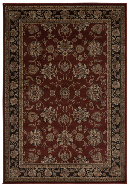 Nourison Ararat ARA03 Burgundy Area Rug – Incredible Rugs and Decor