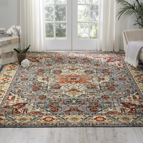 Nourison Aria AR001 Multicolor Area Rug – Incredible Rugs and Decor