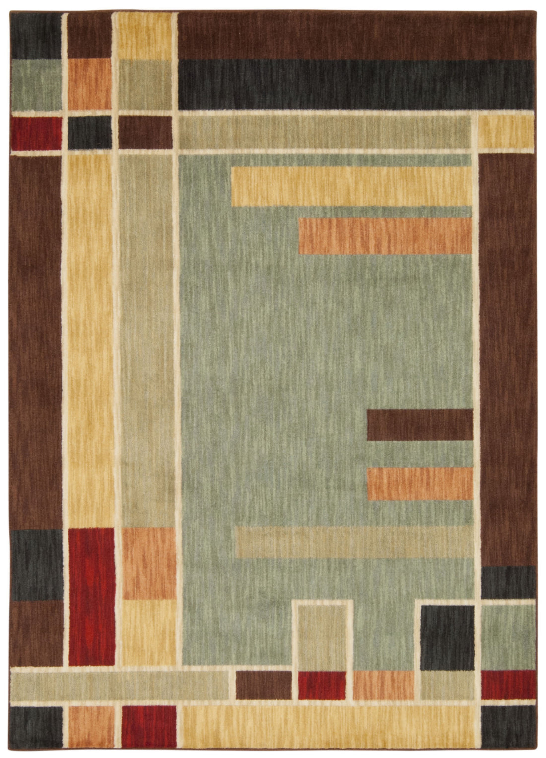 Nourison Aristo ARS06 Multicolor Area Rug – Incredible Rugs and Decor