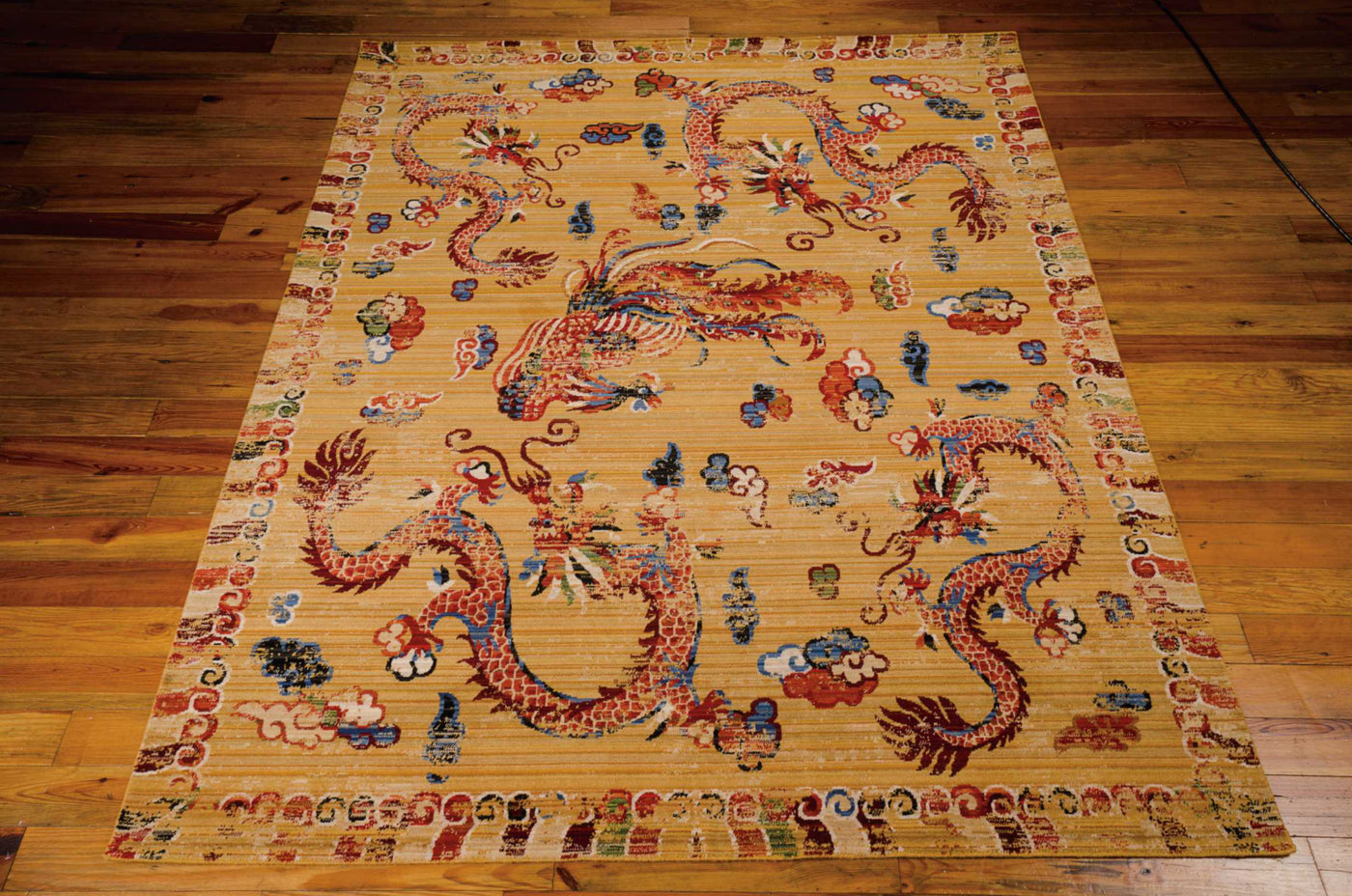Nourison Dynasty DYN02 Empire Ochre Area Rug by Barclay Butera ...