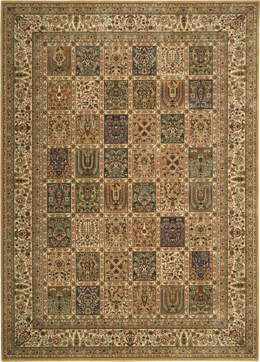 Nourison Persian Arts BD01 Beige Area Rug – Incredible Rugs and Decor