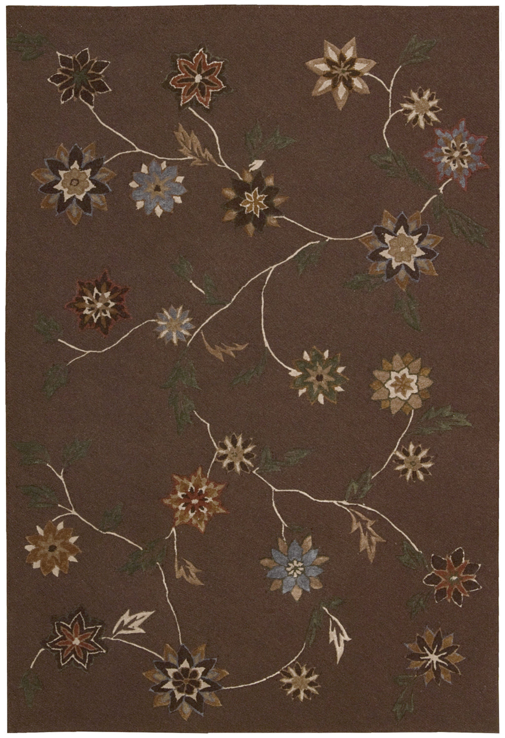 Nourison Contour CON05 Brown Area Rug – Incredible Rugs and Decor