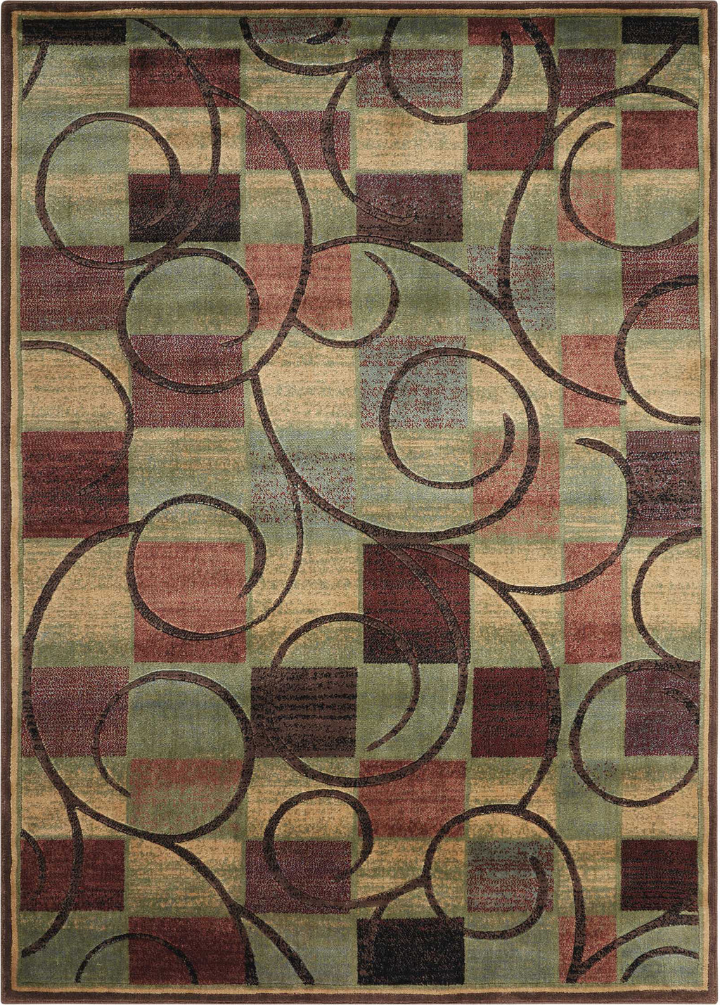 Nourison Expressions XP01 Brown Area Rug – Incredible Rugs and Decor
