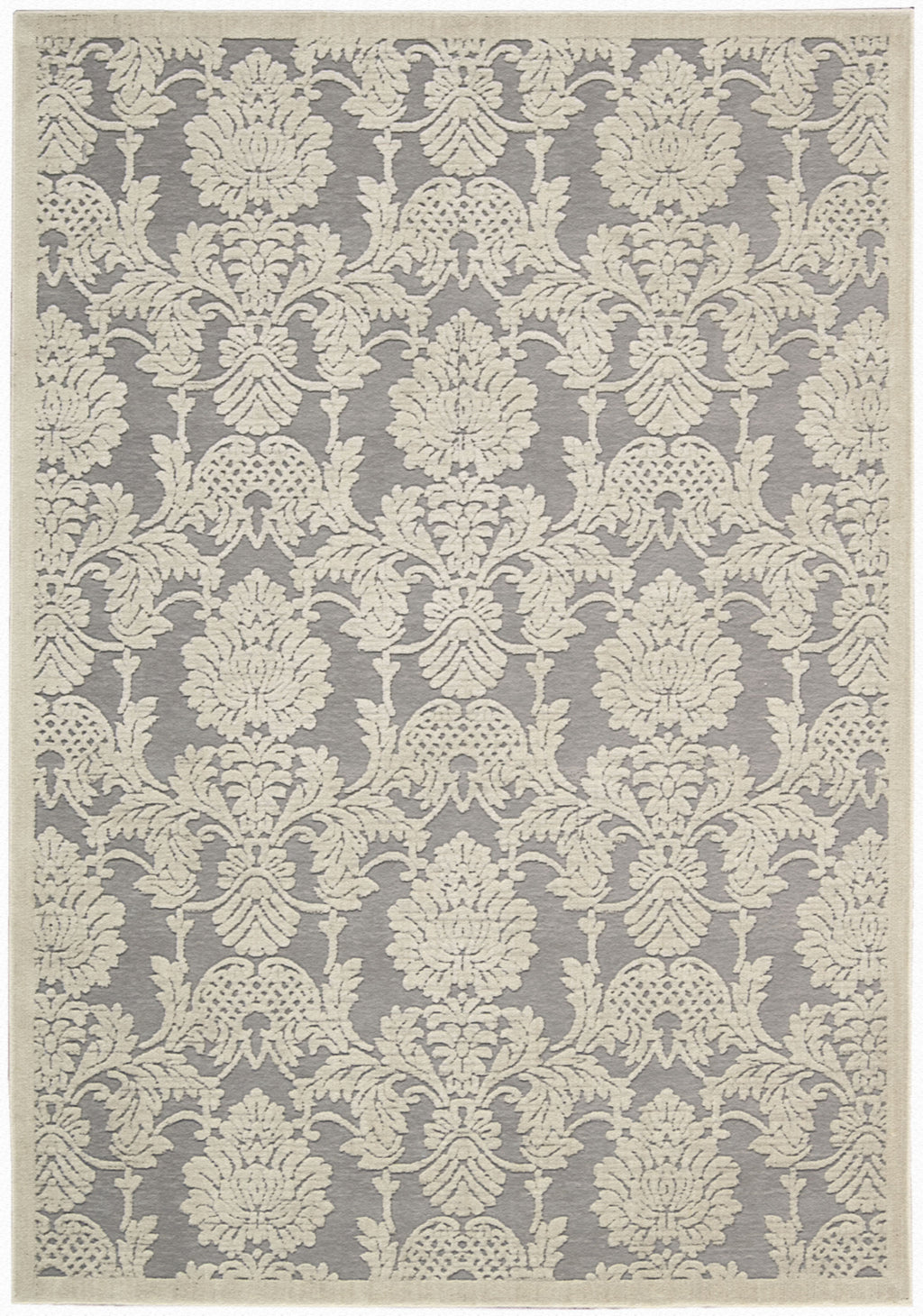 Nourison Graphic Illusions GIL03 Nickel Area Rug – Incredible Rugs and ...