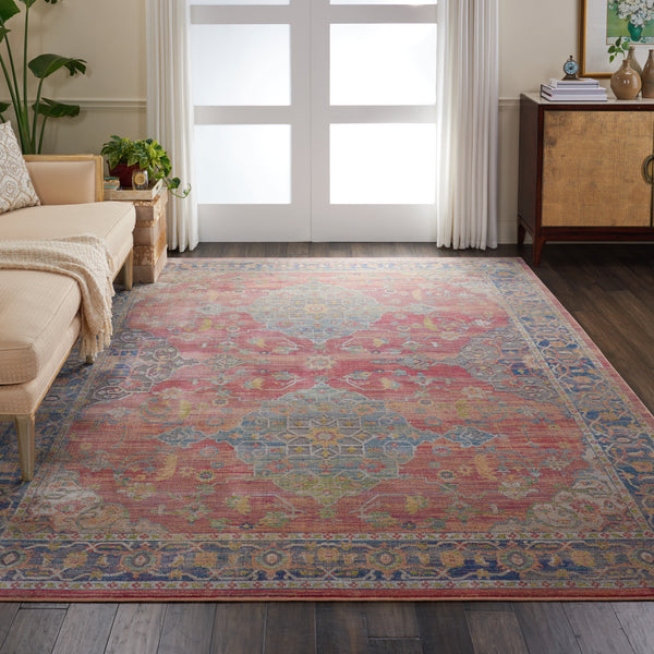Nourison Global Vintage GLB01 Multicolor Area Rug – Incredible Rugs and ...