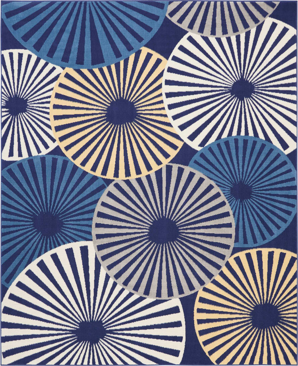 Nourison Grafix GRF20 Navy Area Rug – Incredible Rugs and Decor