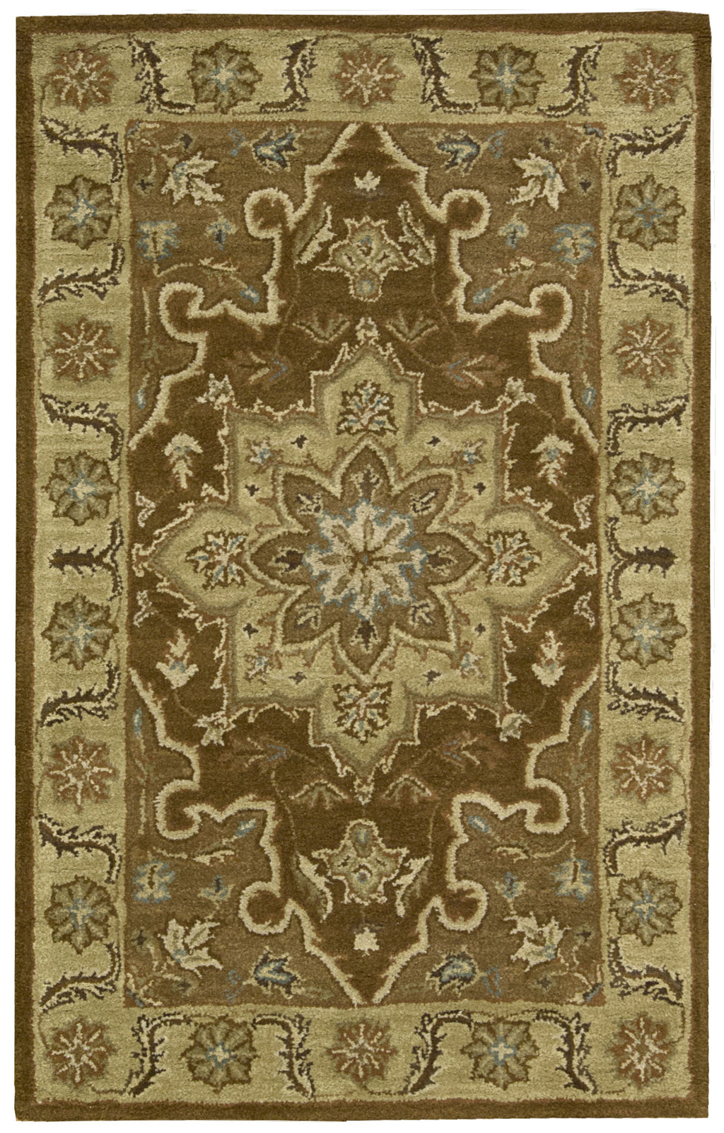 Nourison India House IH66 Chocolate Area Rug – Incredible Rugs and Decor