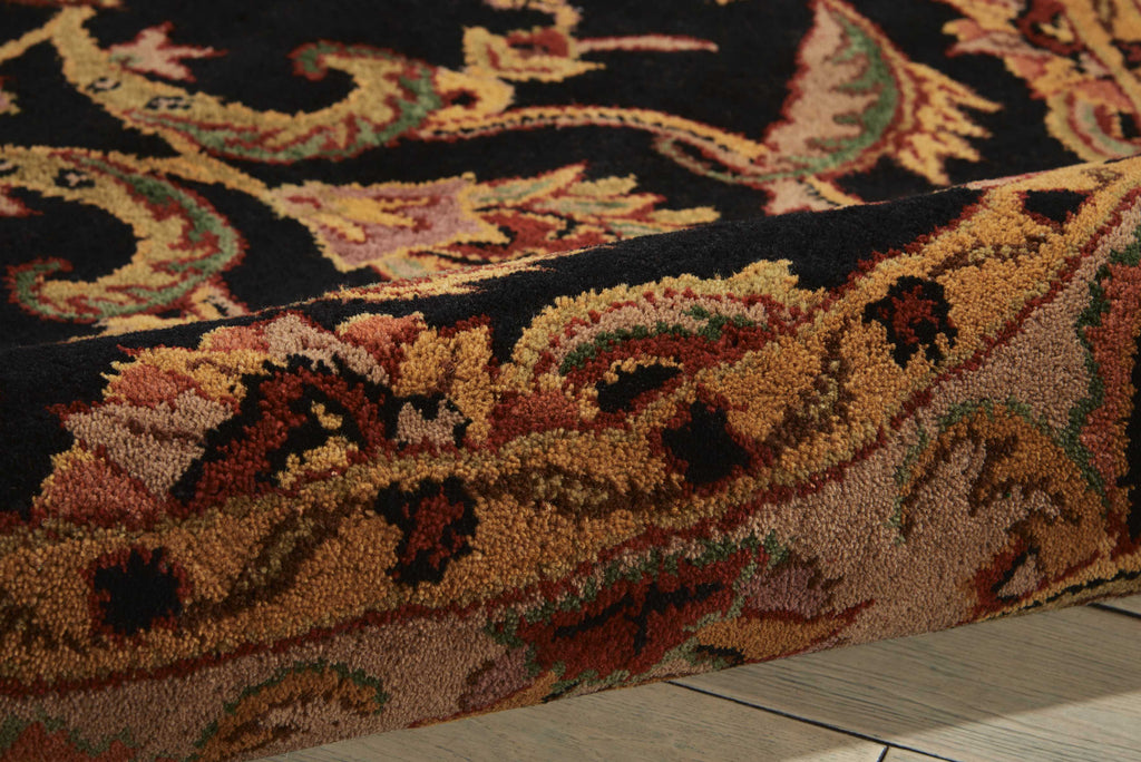Nourison India House IH48 Black Area Rug – Incredible Rugs and Decor