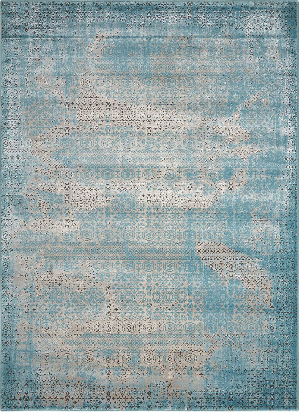 Nourison Karma KRM01 Blue Area Rug – Incredible Rugs and Decor