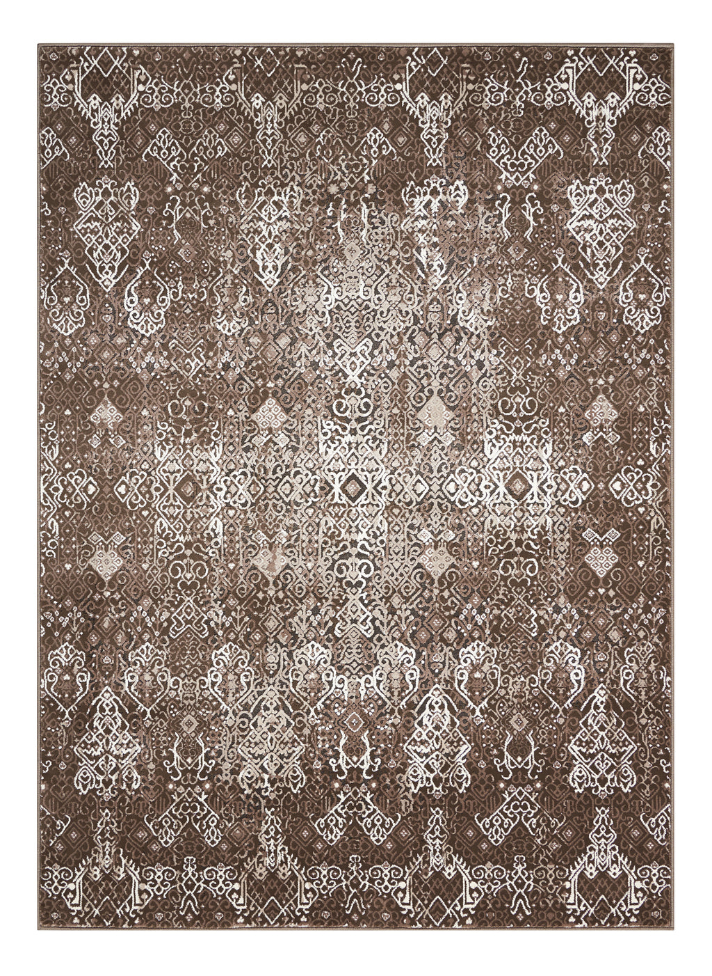 Nourison Karma KRM04 Mocha Area Rug – Incredible Rugs and Decor