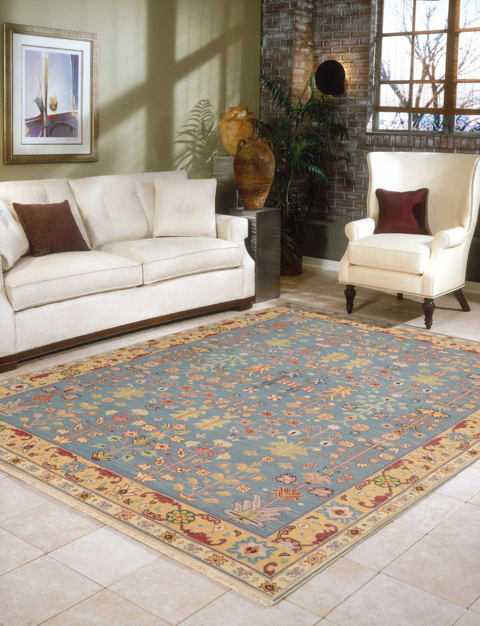 Nourison Nourmak SK92 Blue Area Rug – Incredible Rugs and Decor