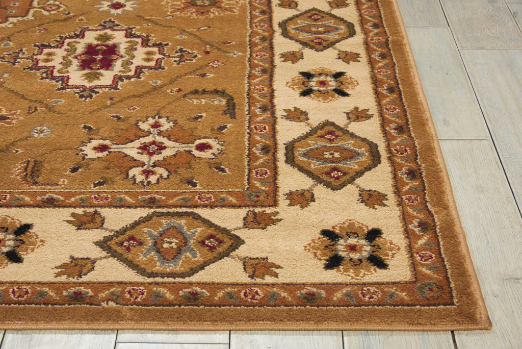 Nourison Paramount PAR18 Gold Area Rug – Incredible Rugs and Decor