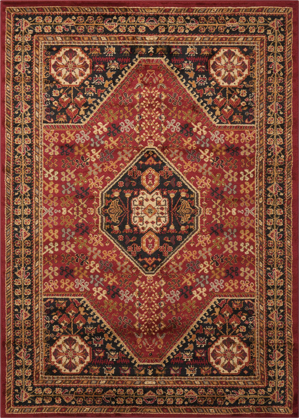 Nourison Paramount PAR21 Red Area Rug – Incredible Rugs and Decor