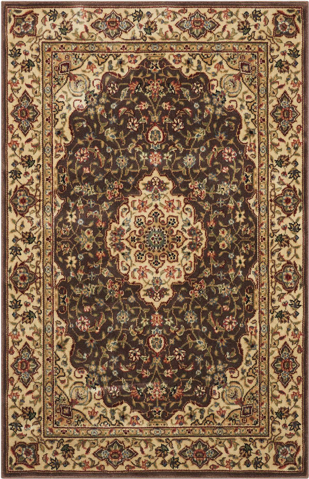 Nourison Persian Arts BD02 Chocolate Area Rug – Incredible Rugs and Decor