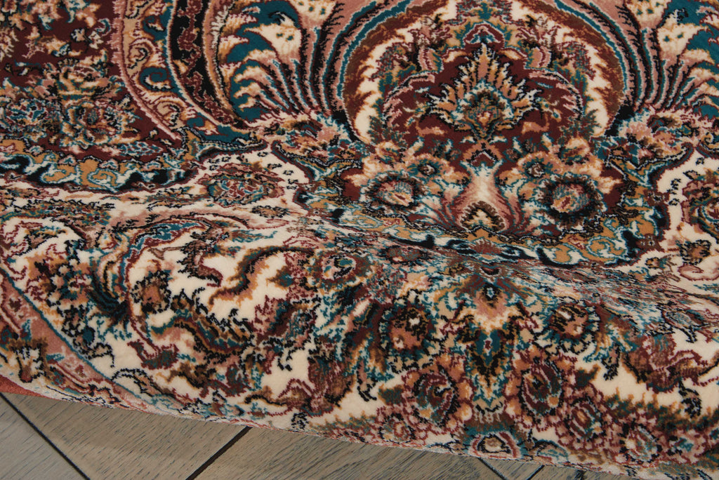 Nourison Persian Palace PPL02 Terracotta Area Rug – Incredible Rugs and ...