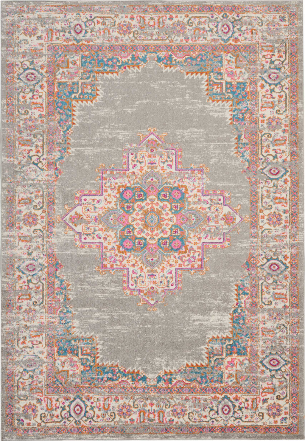 Nourison Passion PSN03 Grey Area Rug – Incredible Rugs and Decor