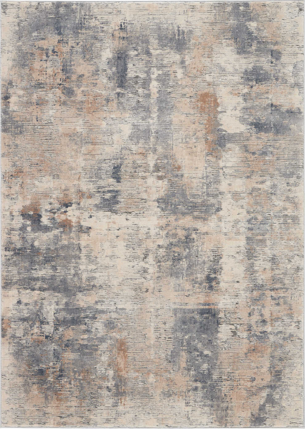 Nourison Rustic Textures RUS05 Beige/Grey Area Rug – Incredible Rugs ...