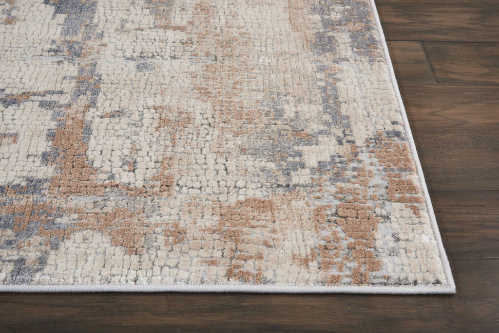 Nourison Rustic Textures RUS06 Beige/Grey Area Rug – Incredible Rugs ...